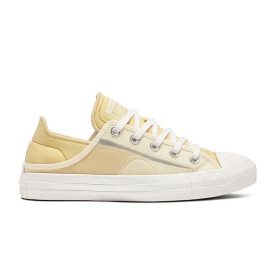 Chaussures Femme CONVERSE Chuck Taylor All Star Crush Heel Jaune ...