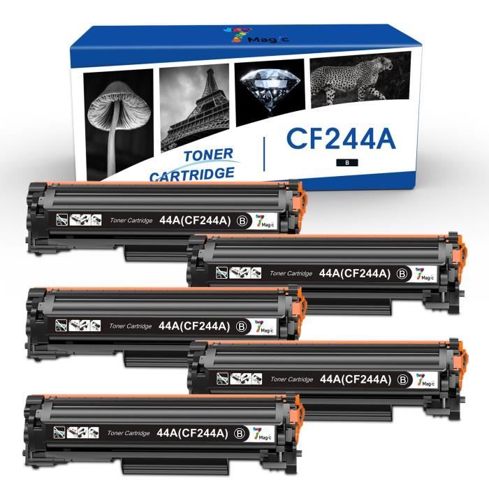 7MAGIC Compatible CF244A 44A 5 noir Cartouche de Toner Compatible pour ...