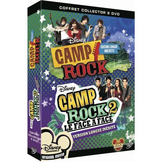DISNEY - DVD Camp Rock 1 + 2 - Cdiscount DVD