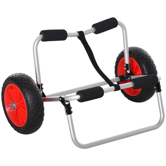 Canoe trolley kayak trolley Surf trolley bande pliante avec tapis de ...