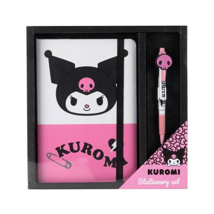 Konix Sanrio - Set cadeau carnet et stylo Kuromi – Rose - Cdiscount ...