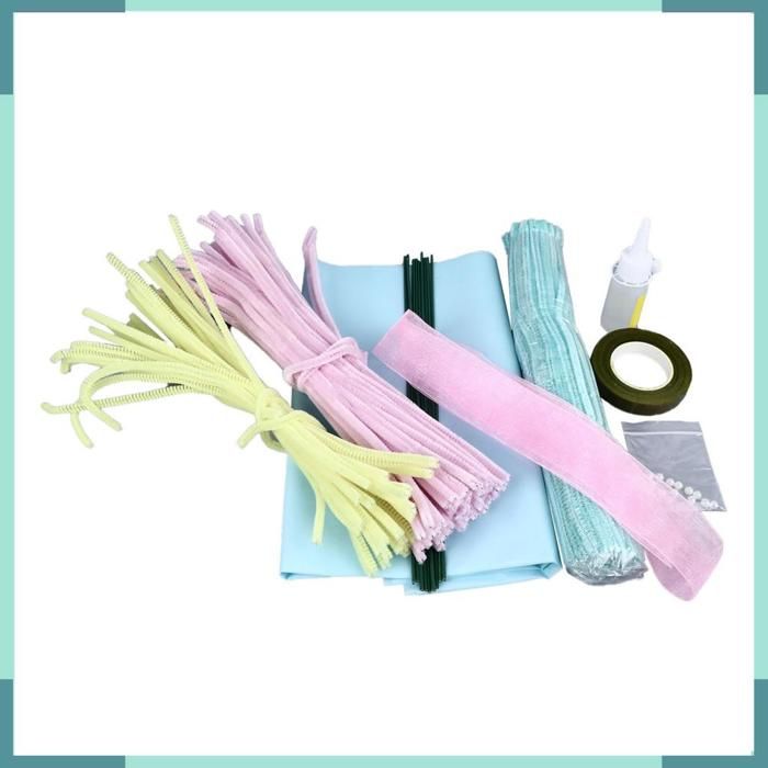 KEENSO Bouquet de cure-pipes Pipe Cleaners Fournitures Artisanales ...