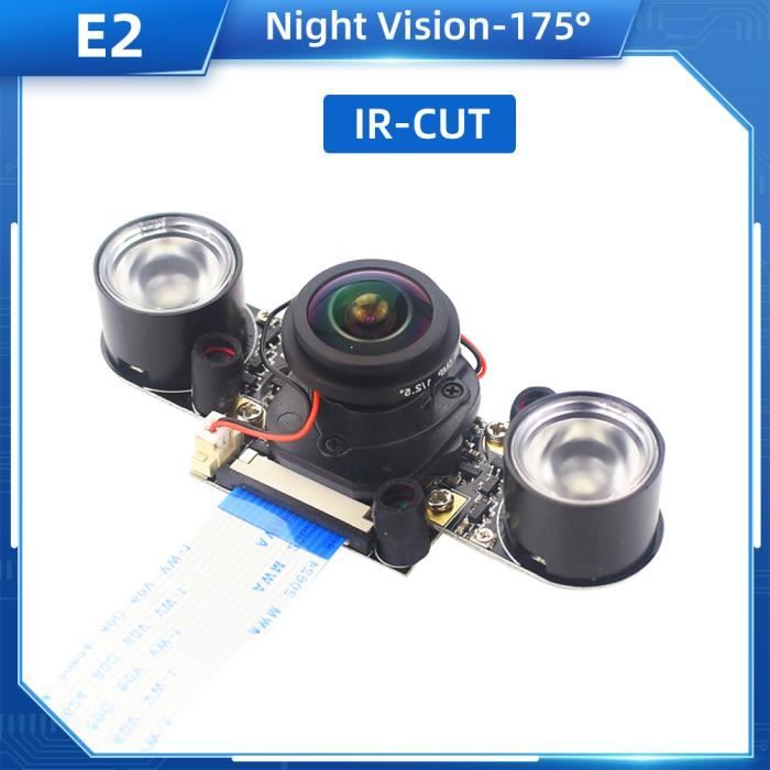 E2 175 Ircut - Raspberry Pi 4 Modèle B Caméra 5mp 1080p Vision Nocturne ...
