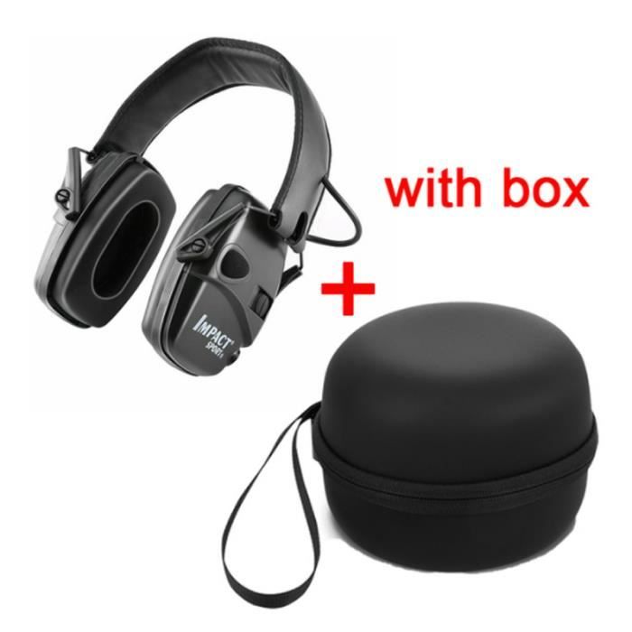Avec boîte - Casque D'écoute Actif, Protection Auditive, Anti-bruit ...