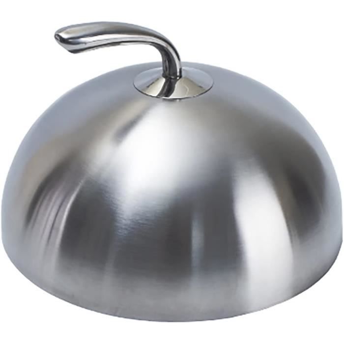Cloche En Inox, Cheese Melting Dome, Dôme De Couvercle Alimentaire Pour ...