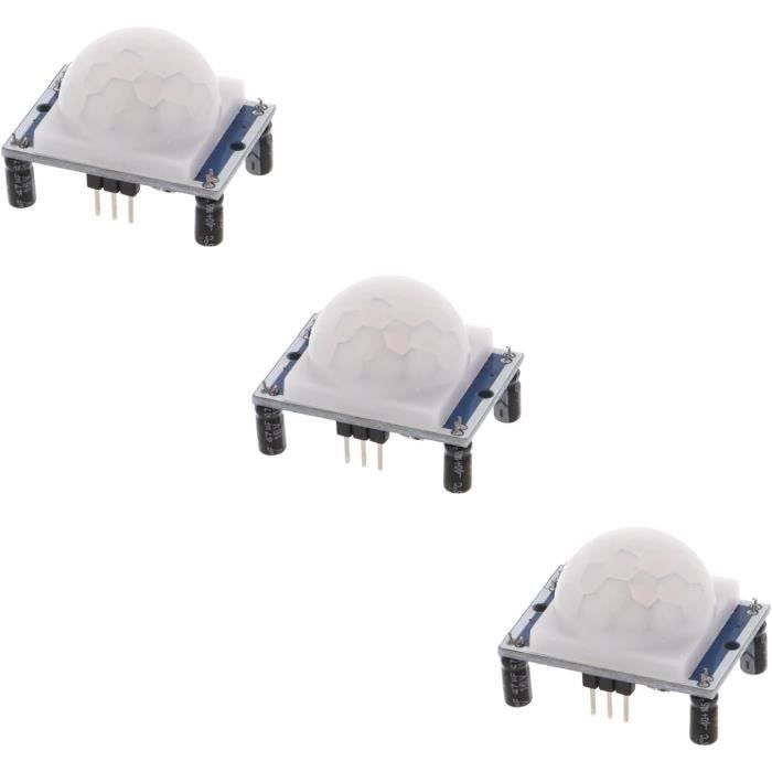Détecteur de mouvement, capteur PIR HC-SR, compatible avec Arduino et ...
