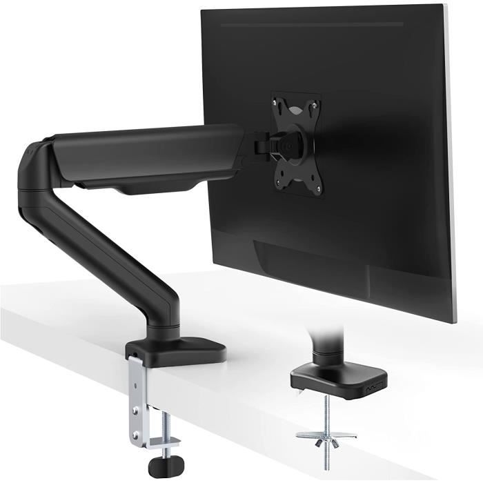 Support Écran PC Moniteur, Bras Articulé Ergonomique Ressort Gaz pour ...