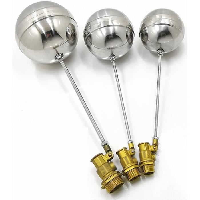 Vanne À Flotteur en Laiton 1-2"3-4" 1", Boule en Acier Inoxydable ...