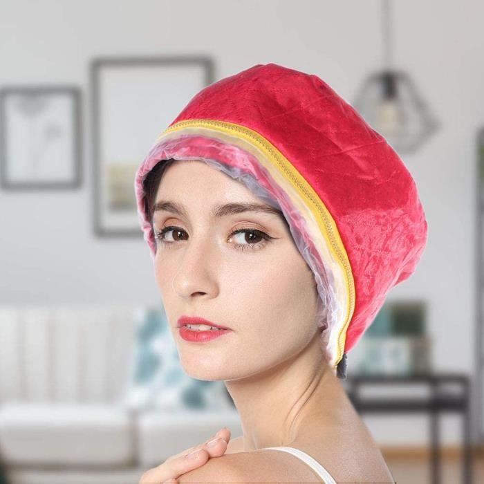 Cap électrique de soin thermique de cheveux, chapeau de chauffage à la ...