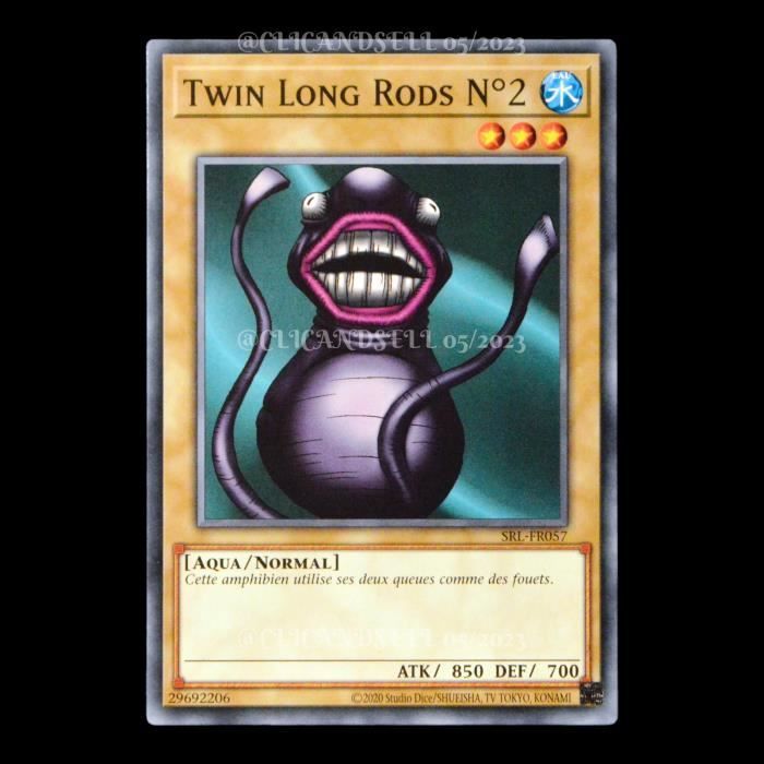 Carte YU-GI-OH SRL-FR057 Twin Long Rods N°2 - Cdiscount Jeux - Jouets