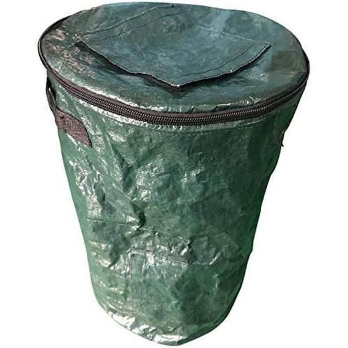 ZXCV Jardin Sac déchets avec fenêtre 1 Pcs réductibles COMPOSTEUR Cour ...