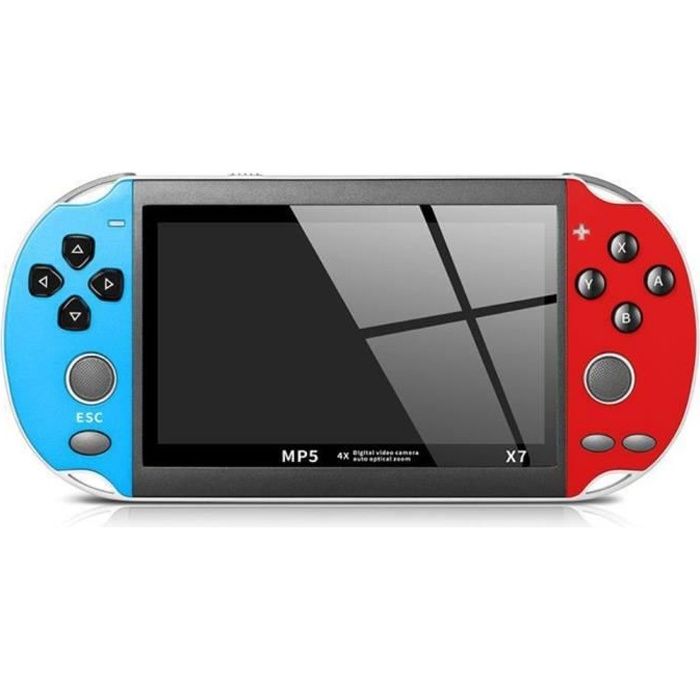 Console de jeu portable X7 pour PSP Double Rocker Game Machine 4,3 ...
