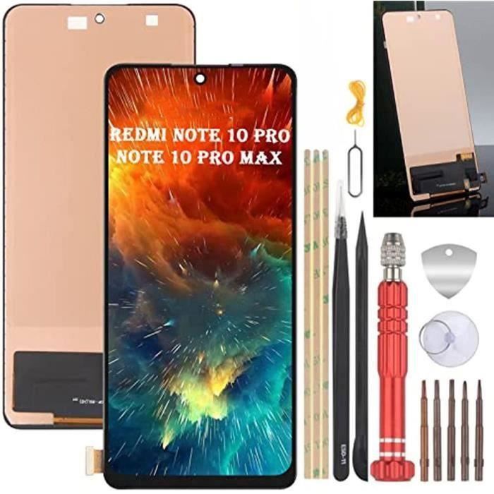 Ecran LCD Xiaomi Redmi Note 10 Pro/Redmi Note 10 Pro Max 4G assemblage ...