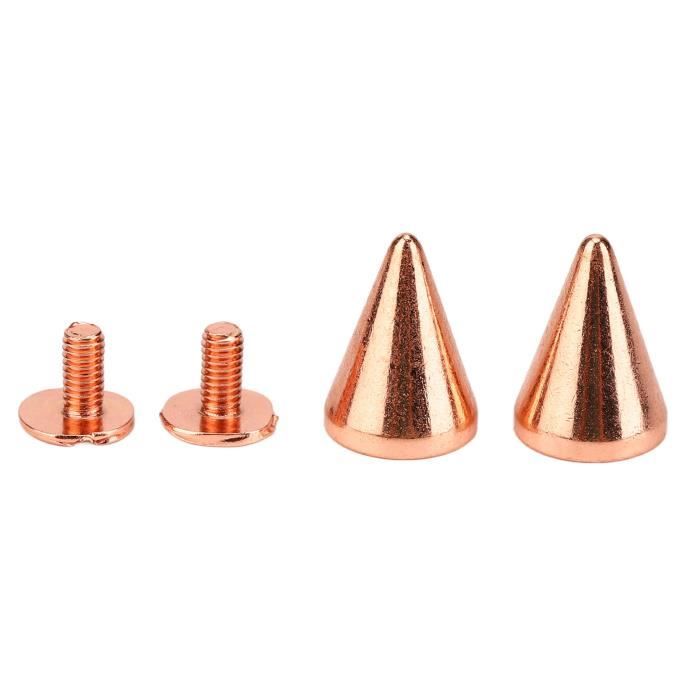 Punk Cone Spikes Studs 100 Ensembles Punk Cone Spikes Goujons ...