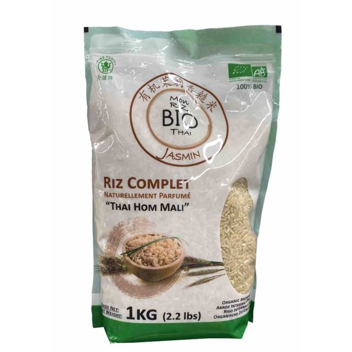 Riz Complet Bio Thai Hom Mali 1kg/Sachet 3 sachets - Cdiscount Au quotidien