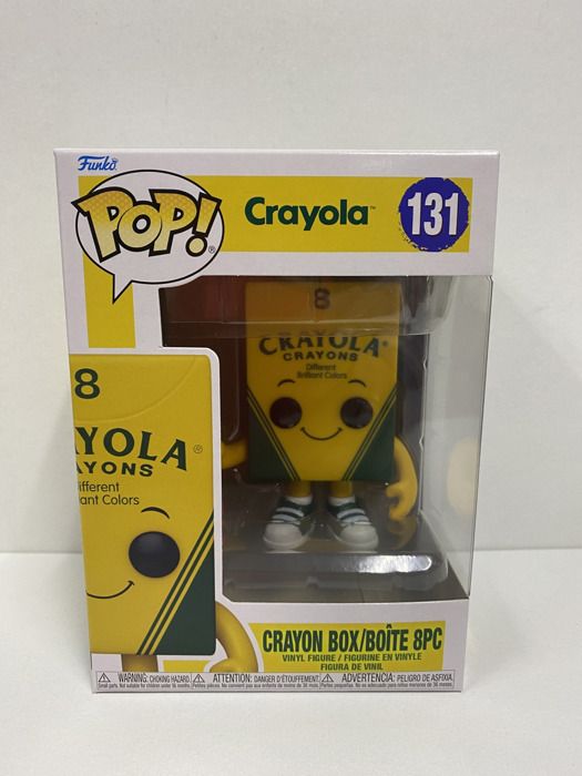Figurine Funko Pop! N°131 - Crayola - Crayon Box 8pc - Cdiscount Jeux ...