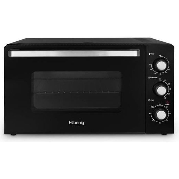 Mini four - H.KOENIG - FO42 - 42 litres - 5 modes de cuisson - Chaleur ...