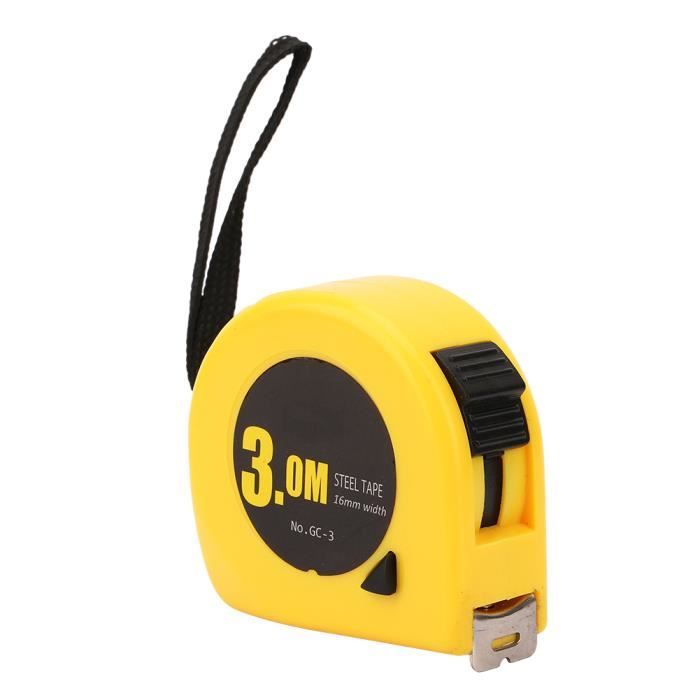 HURRISE ruban adhésif rétractable Ruban à mesurer en acier flexible ...