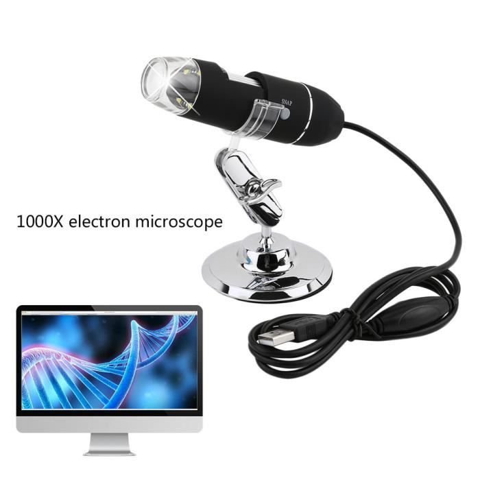 Loupe d'inspection universelle portative de microscope d'USB de 1000X ...