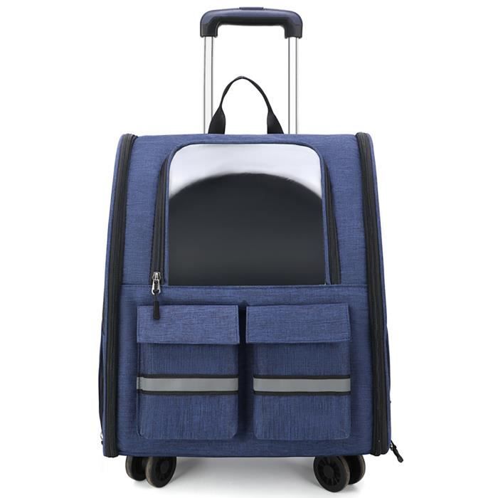 Sac de transport - Pecute - Sac à dos à roulettes - Pour petits chiens ...