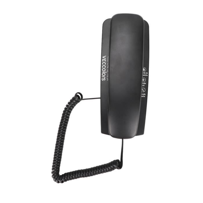 Omabeta Téléphone fixe filaire Omabeta Téléphone de bureau KXT1042 Téléphone Filaire Ligne Fixe ...