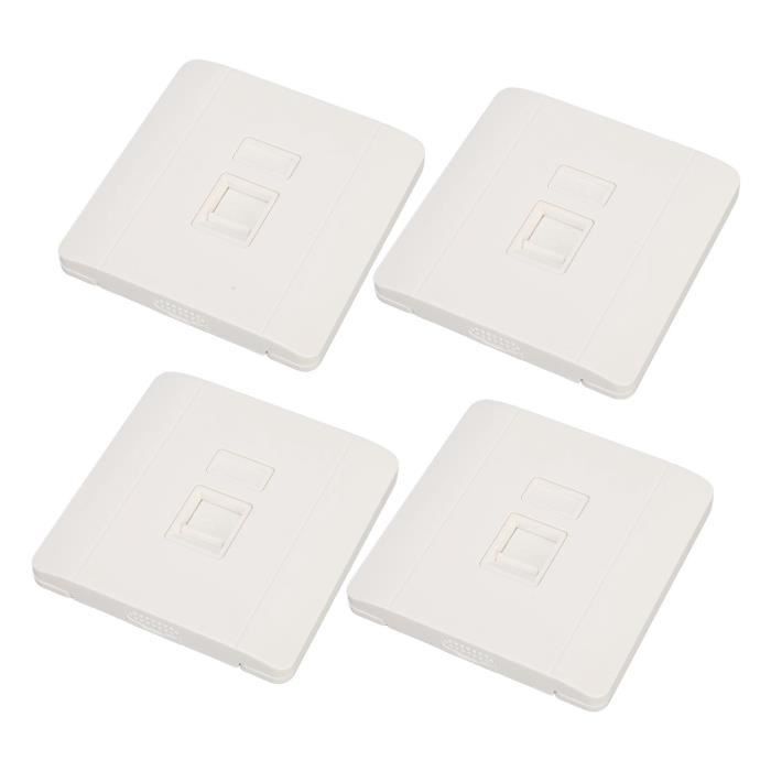 Plaque Murale Ethernet - TBEST - RJ11/RJ45 - 30 Pièces - Câblage Facile ...
