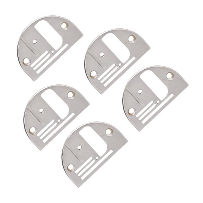 TMISHION Plaque à aiguille de machine à coudre industrielle 5 pièces ...