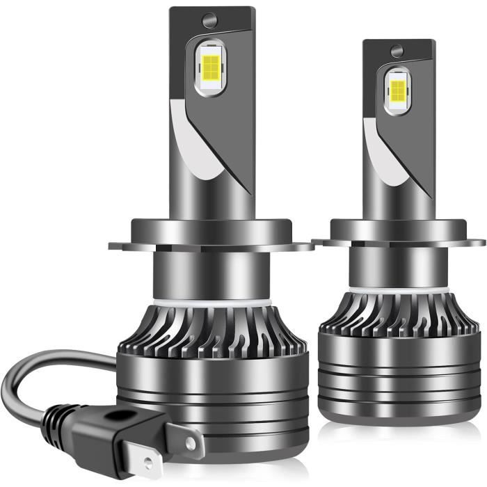 H7 Ampoule Led 10000Lm Phare Pour Voiture Et Moto 55W 9-15V Ultra Haute ...
