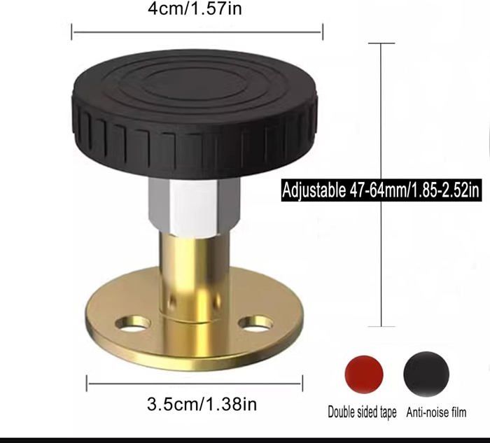 8 Pices Pied Reglable Pour Plan De Travail Pied Inox Reglable Pour Table Cuisine Cale Meuble ...