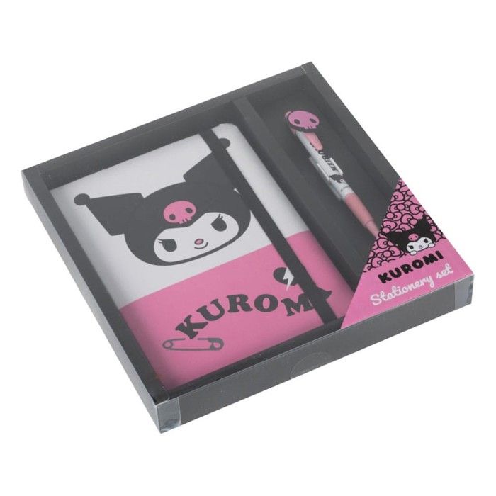 Konix Sanrio - Set cadeau carnet et stylo Kuromi – Rose - Cdiscount ...