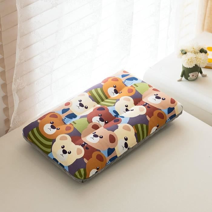 Oreiller Pour Enfant Plus De 3 Ans Cartoon Animal Mignonne Ours Motif ...