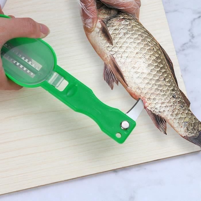 Haokan-Ecailleur à poissonÉplucheur pratique de poisson Détartrant ...
