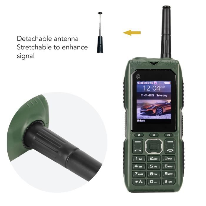 Téléphone Portable Senior - AKOZON - S555 Pro - Débloqué 2G - Écran 2,2 ...