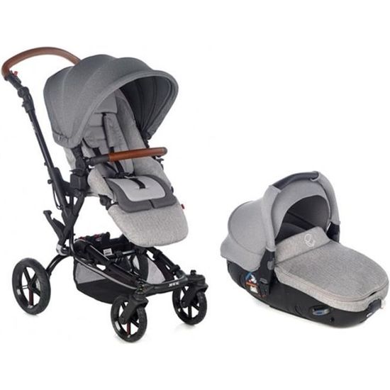 Poussette 3 en 1 Jane Epic - Coque-Nacelle Matrix Light 2 Dim Grey 2021 ...
