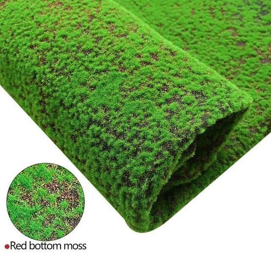 GAZON ARTIFICIEL,B01--Tapis de gazon artificiel en mousse, 100x100cm, fausse herbe verte, pour ...