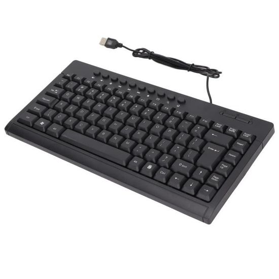 Clavier Mini - ZJCHAO - Modèle 301A - Filaire - 95 touches - Plug and ...