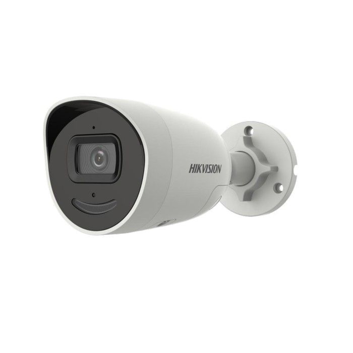Hikvision 8Mp AcuSense Ip Poe Mini Bullet Luce Strobo Sirena DS ...