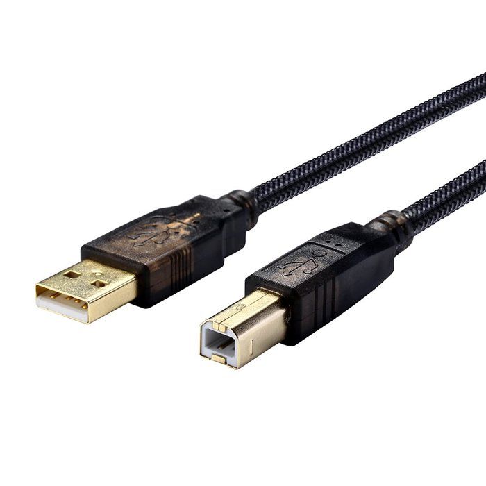 Câble MIDI, câble USB A vers USB B compatible avec instruments piano ...