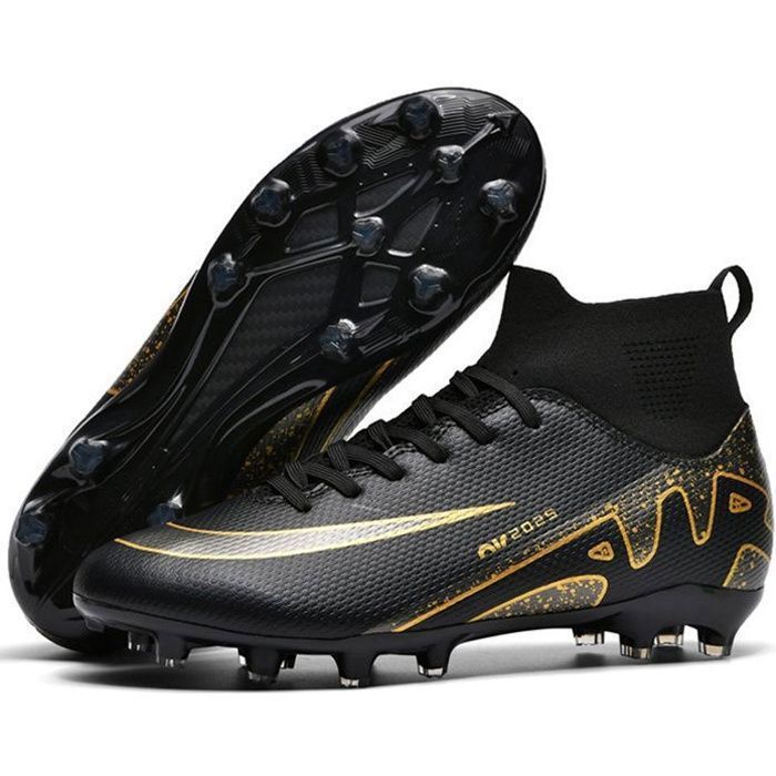 Crampons de Foot Homme Professionnel Chaussures de Football ...
