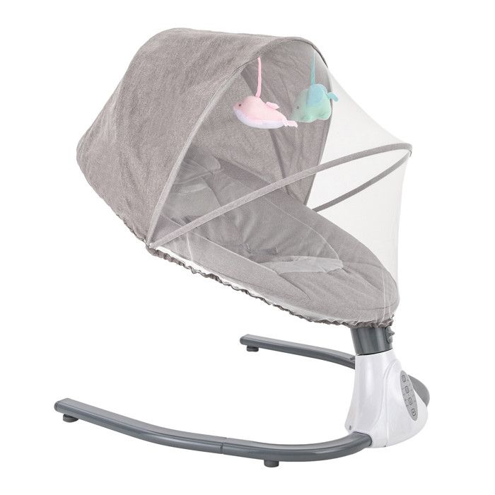 Balancelle BéBé, Transat Bebe éLectrique Pliable avec TéLéCommande et ...
