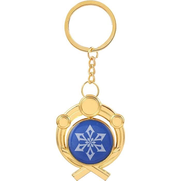 Inazuma Cosplay Porte-Clés Pour Genshin Impact, 7Pcs En Métal Inazuma ...