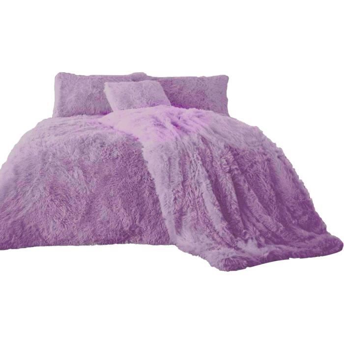 Hug & Snug Teddy Parure De Lit Douillette Et Chaude Avec Housse De ...