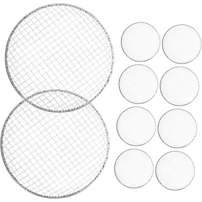 10 Pièces Fil De Barbecue Jetable Tapis De Cuisson Barbecue Doublure De ...