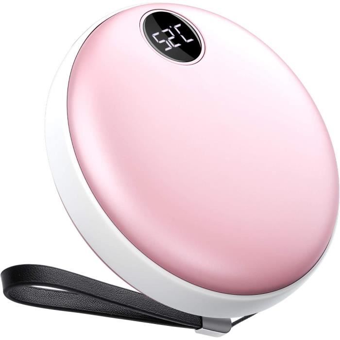 Chauffe-Mains Électrique Rechargeable Portable 5200mAh USB Chaufferette ...