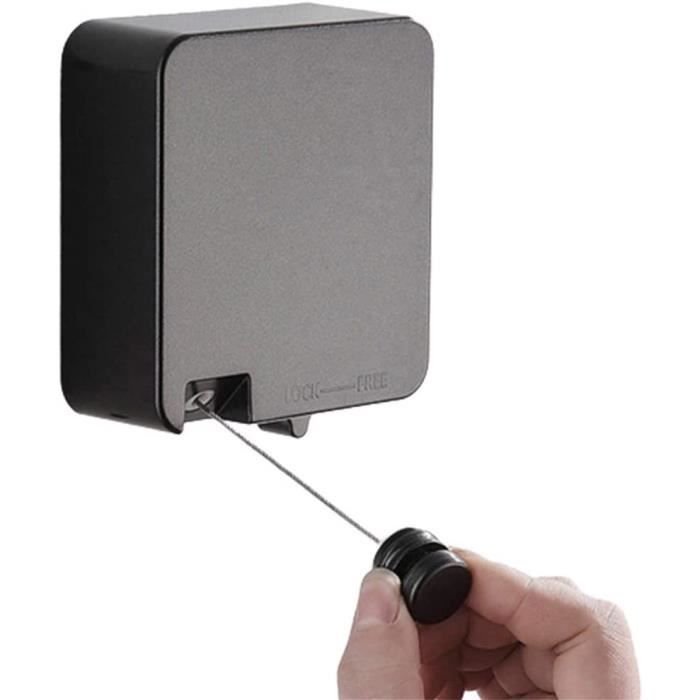 Corde à Linge Rétractable de 6 M Corde à Linge Rétractable Intérieure ...