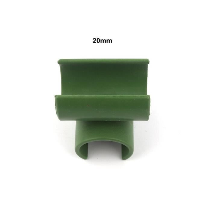 10 boucles de Film pour serre, Type transversal, fixation en plastique, filet pare soleil, pince ...