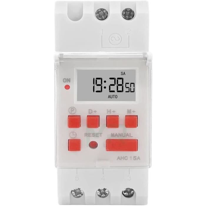 Thc15a AHC15A DIN Timer Timer Tempe du Temps du Programme éLECTRONIQUE ...