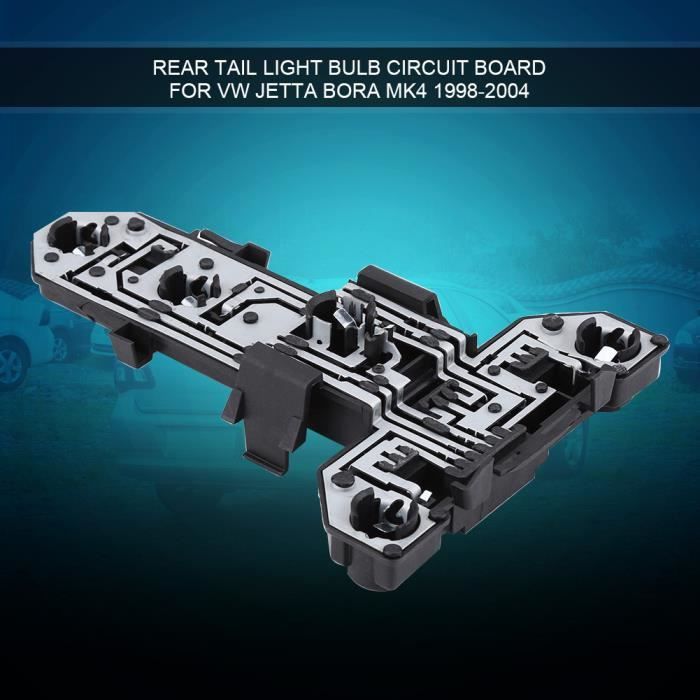 MSA Circuit Imprimé De Support D'Ampoule De Feu Arrière Pour Jetta Bora ...