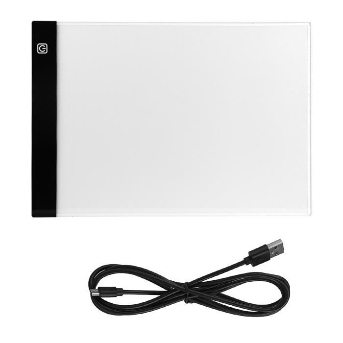 KIMISS planche à dessin LED 1pc A4 LED Art Stencil Board Light Pad ...