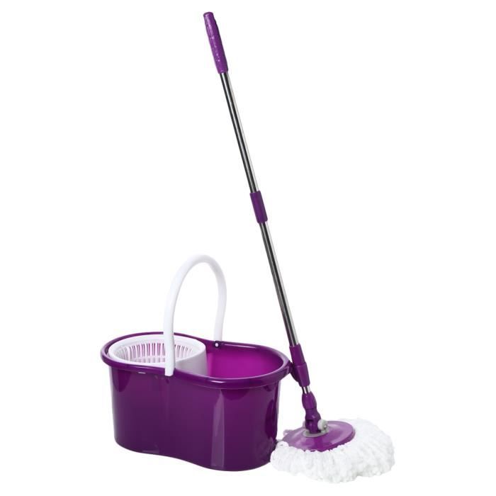 Seau mécanique et balai mop microfibre - Achat / Vente seau - presse ...